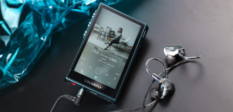 Colorfly Pocket HIFI U6 Hi-Res Audio Player ( blue / red) – Colorful ...
