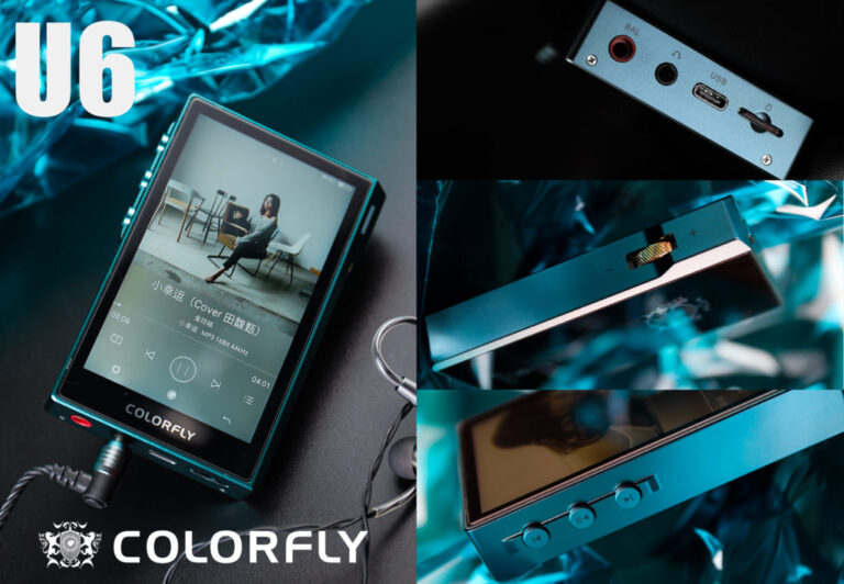 Colorfly Pocket HIFI U6 Hi-Res Audio Player ( blue / red) – Colorful ...